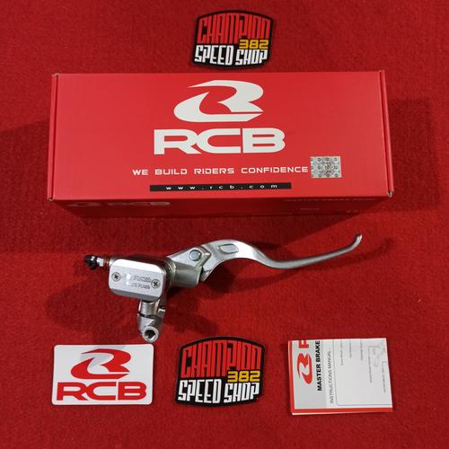 Jual Master Rem Kanan RCB Racing Boy E3 E-3 14mm Kotak Silver Universal ...