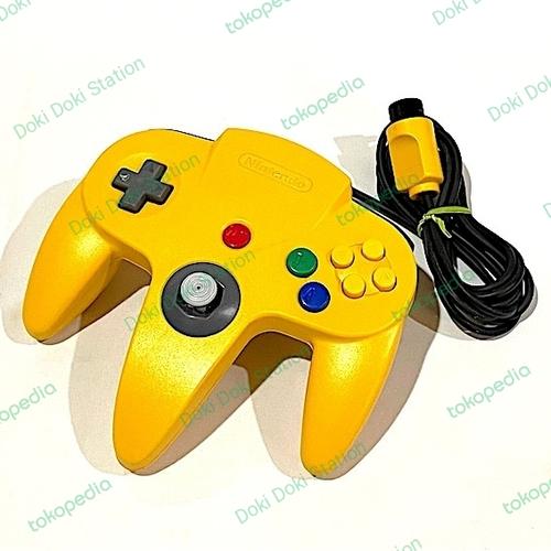 Jual Nintendo 64 Controller Yellow (Controller Bros Yellow) - Kota ...