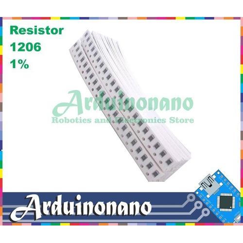 Jual Resistor smd 1206 750ohm 750 ohm 750R Toleransi 1% tolerance 1 % ...