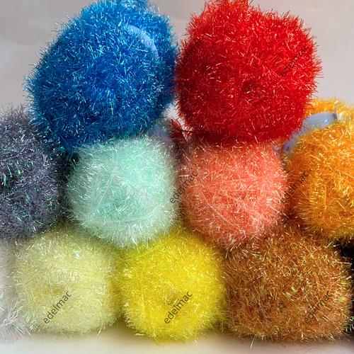 Promo Colorful Tali Benang Glass Silk line Wool Yarn untuk Boneka Tas ...