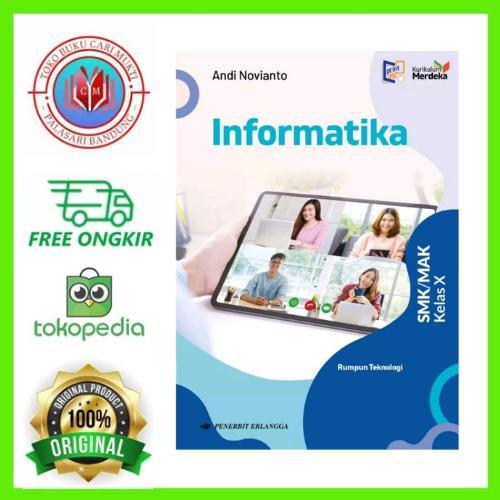 Jual Erlangga Buku Informatika SMK/MAK Kelas X Kurikulum Merdeka - Kota Bandung - Toko Buku Cari ...