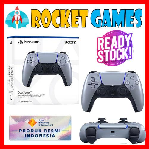 Promo Sony Stik PS5 Dualsense Sterling Silver / PS5 Controller Stick ...