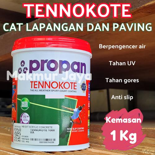 Jual Propan Tennokote 1Kg Cat Lapangan Paving - Green - Jakarta Pusat ...