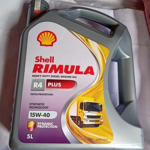 Jual Oli Mesin Shell Rimula R4 X R4X SAE 15W 40 Galon 5 Lt Original ...