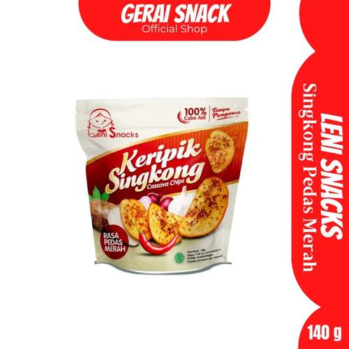 Jual leni Snack keripik singkong cassava chip 140 gr - Kota Surabaya - afizhara store | Tokopedia