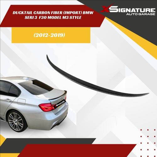Jual DUCKTAIL CARBON FIBER IMPORT BMW SERI 3 2012-2019 F30 MODEL M3 ...