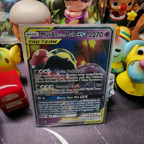 Jual Muk & Alolan Muk GX Tag Team Kartu Pokemon TCG Indonesia - Jakarta ...