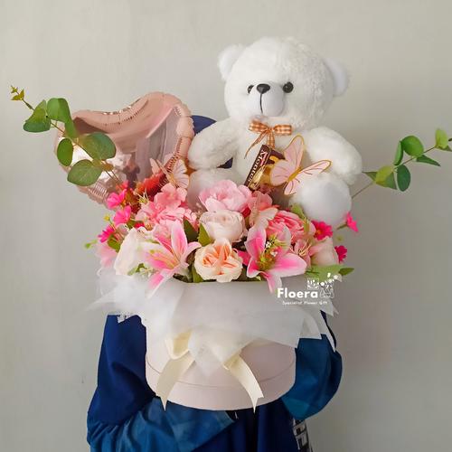 Jual Bloom box XL karangan bunga jumbo untuk anniversary wisuda ...