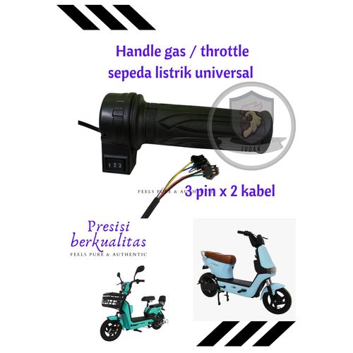 Promo Handle Gas Sepeda Listrik Throttle 3 Speed - Kab. Tangerang - 2D ...