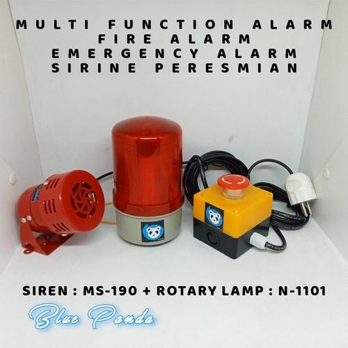 Jual siren MS190 rotary lamp N1101 Sirine peresmian SIRINE TANDA BAHAYA ...