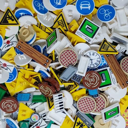 Jual Blok Bangunan Brick house Aneka Part jam dinding handphone ...
