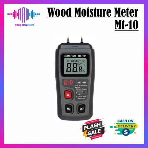 Jual Wood Moisture Meter Kayu Kertas Pengukur Kadar Air Paper LCD ...