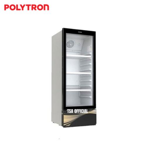 Jual SHOWCASE POLYTRON SCN 147 KAPASITAS 140 LITER DISPLAY COOLER 3 RAK ...