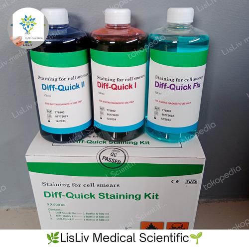 Jual Diff-Quick staining Kit - Kota Depok - LisLiv medical Scientific ...