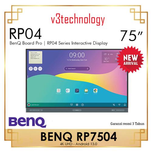 Jual BENQ RP7504 Board Pro Series - Interactive Flat Panel 75 inch ...