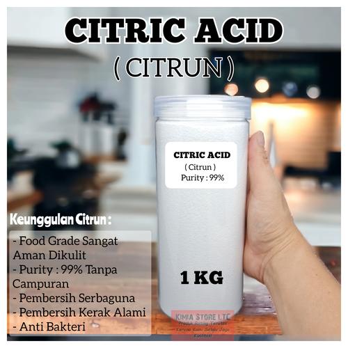 Jual Citrun 1 KG / Citric Acid 1 kg / Asam Sitrat 1 KG ( Monohydrate ...