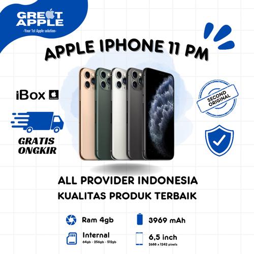 Jual IPHONE 11 PRO MAX GARANSI RESMI IBOX-INTER, GREY SILVER GOLD- FULLSET - 64GB, FULLSET INTER ...
