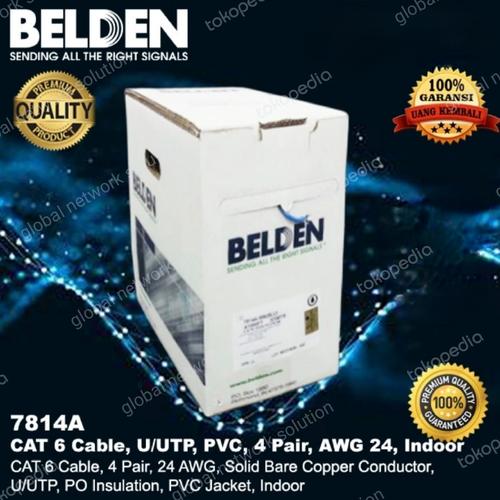 Jual kabel belden cat 6 biru roll, kabel cat 6 belden biru 305 meter - Jakarta Pusat - global ...