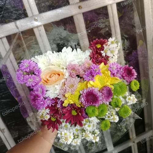 Jual bunga campuran/bunga 7 warna/bunga asli - Jakarta Selatan ...