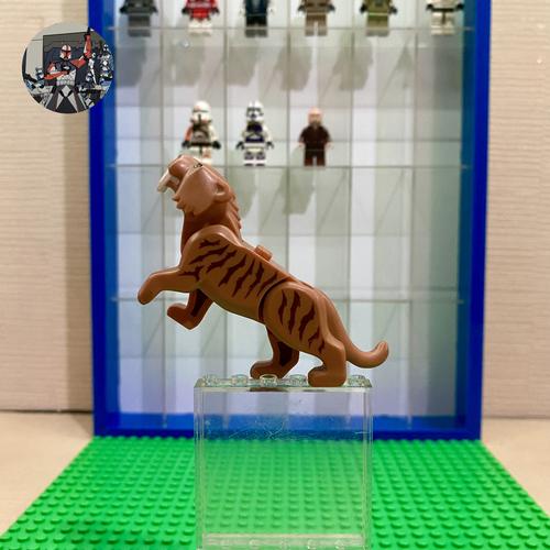 Jual Lego Minifigure Animal - Saber Toothed Tiger w/ Light Yellow Eyes ...