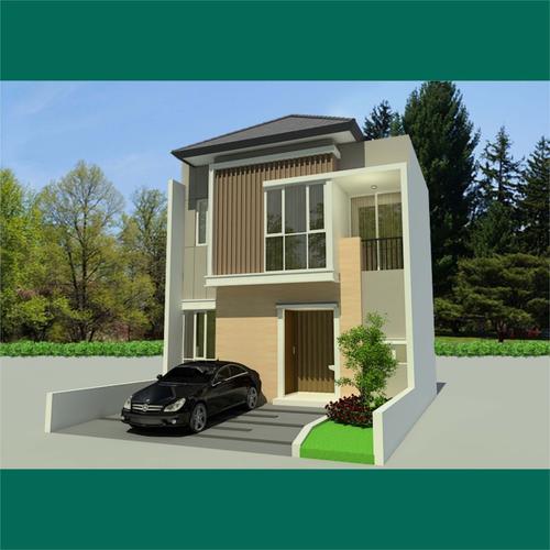 Jual Jasa desain design 2d denah rumah & 3d exterior facade rumah ...