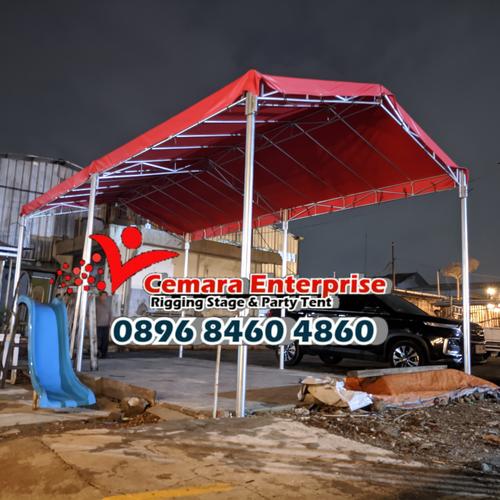 Jual Tenda warga, Tenda jualan, Tenda pesta model segitiga ukuran 4x8 ...