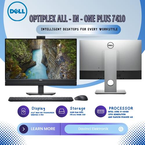 Jual DELL OPTIPLEX 7410 PLUS PC AIO 17-13700 32GB 1TB RX 6500 4GB 24 ...