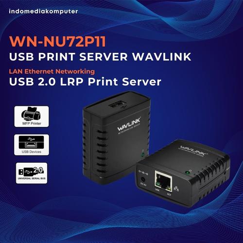 Jual USB PRINTER SERVER WAVLINK - Kab. Sleman - indomedia komputer ...