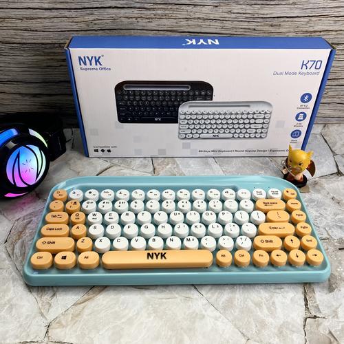 Jual NYK Keyboard Dual Mode Bluetooth K70 - Putih - Kota Bandung - tech ...