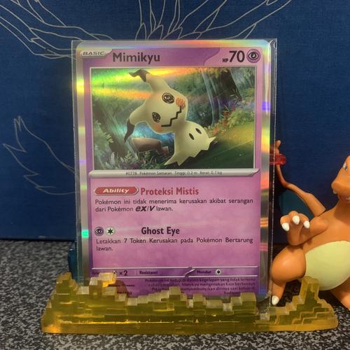 Jual Pokemon TCG Indonesia Mimikyu SV4a 088/190 R - Kota Surabaya - CardVaults | Tokopedia