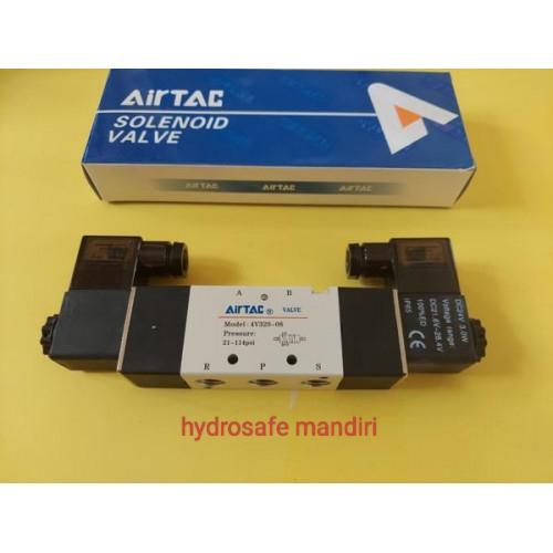 Jual solenoid valve airtac 4v320-08 AC 220 - DC 24 - Dc 24 - Jakarta Barat - Hydrosafe Mandiri ...