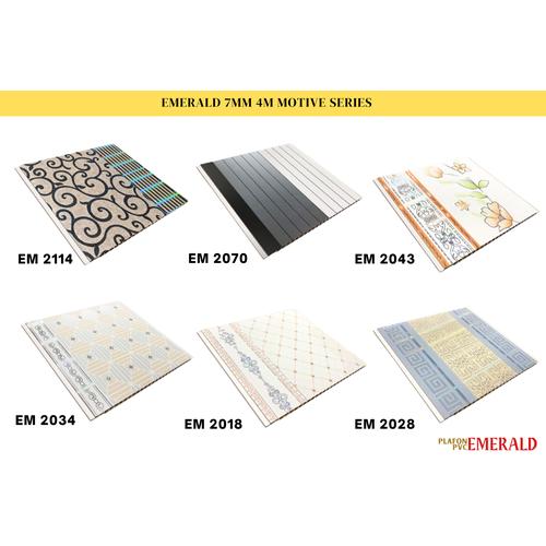 Jual PLAFON PVC EMERALD MOTIVE SERIES 7MM | 4M | - EM 2028 - Kota Tegal ...