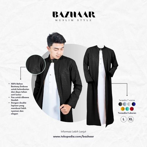 Jual Gamis Pria Jubah 2 In 1 Lengan Panjang Dewasa Terbaru - White, L - Jakarta Timur - Bazhaar ...