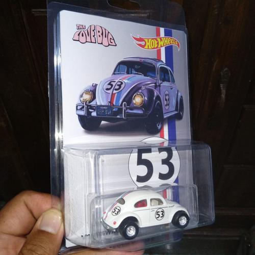 Jual HERBIE The Love Bug VW Beetle Custom Card Diecast Hw Hot Wheels ...