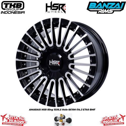 Jual Velg Mobil Racing HSR AMARASI Ring 15 Untuk Sigra,Avanza,Etios ...