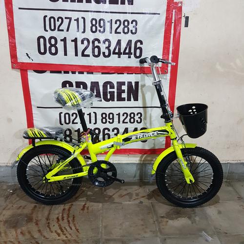 Jual sepeda lipat 16 jet force kuning new - Kab. Sragen ...