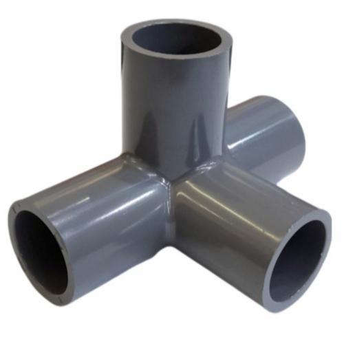 Jual 4 WAY SIDE TEE FITTING PIPA PVC AW 4 LUBANG SCG - 1/2 inch - Kota ...