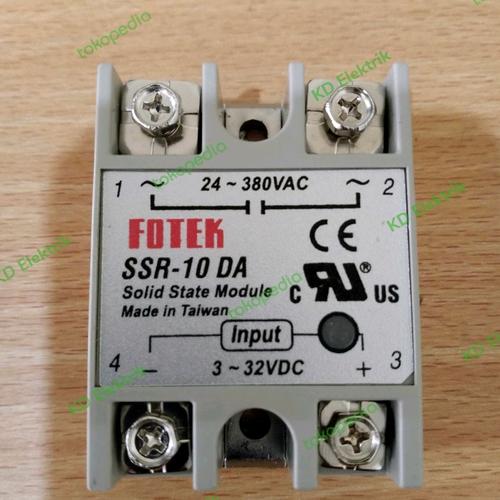 Jual solid state relay SSR-10 DA fotex - Jakarta Pusat - KD Elektrik ...