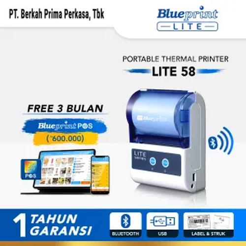Jual Printer Thermal Portable Bluetooth Blueprint BP Lite 58 - Kota ...