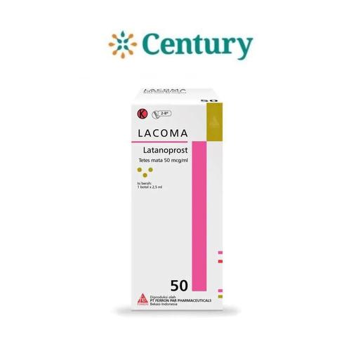 Jual LACOMA 50 MCG 2,5 ML TETES MATA / LACOMA 50 MCG 2,5 ML EYE DROP ...
