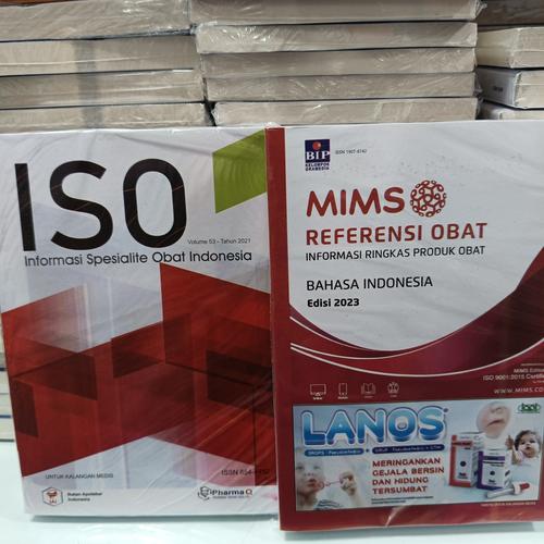 Jual PAKET 2 BUKU MIMS REFERENSI OBAT EDISI 2023 ISO VOLUME 53 ...