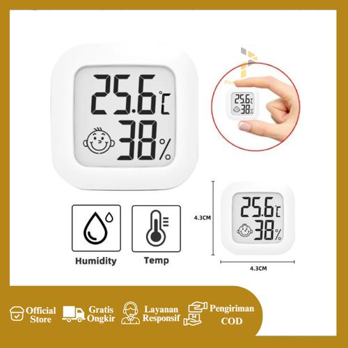 Jual Thermometer Hygrometer Digital Ukur Kelembaban Udara dan Suhu ...