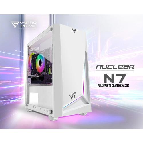Jual Pc case Varro Prime micro atx glass rgb nuclear n7 Casing komputer ...