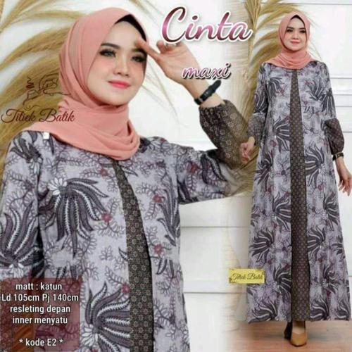 Jual Gamis Batik Motif Padi, Sekar, Cantik, Kipas, Bola Koin Katun ...