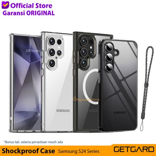 Jual Case Samsung Galaxy S24 Ultra Plus Getgard Hybrid Clear Casing - Clear Magsafe, S24 Ultra ...