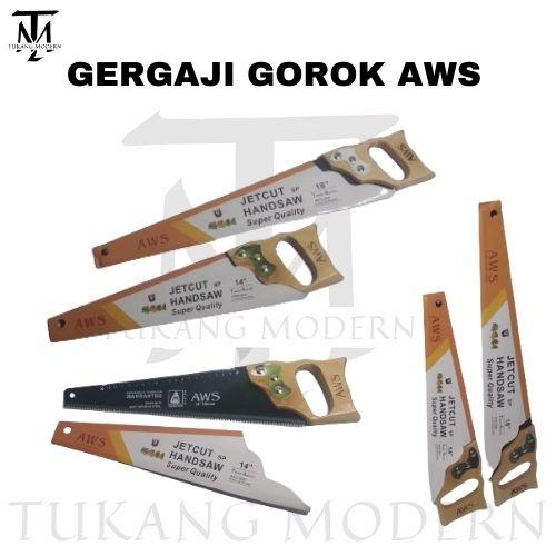Jual GERGAJI GOROK AWS SERI / GERGAJI KAYU / GERGAJI BELAH / GERGAJI ...