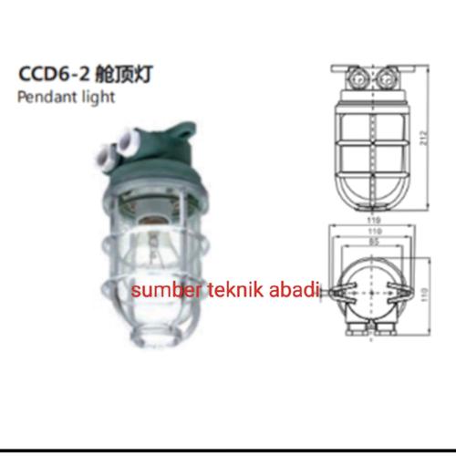 Jual Lampu pendant light CCD6-2 transparant 220v 60w - Jakarta Barat ...