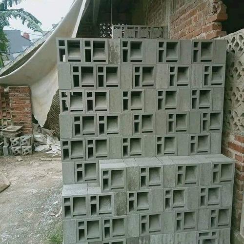 Jual roster minimalis/roster beton modern motif L 4 - Abu-abu - Jakarta ...