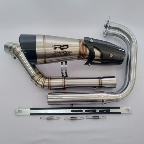 Jual KNALPOT RACING R9 H2 RACING FULL SYSTEM UNTUK NINJA 250 FI & 250 ...