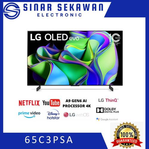 Promo LG 65C3 OLED TV 65 INCH SMART TV UHD 4K DOLBY VISION ATMOS // 65C3PSA Cicil 0% 3x ...